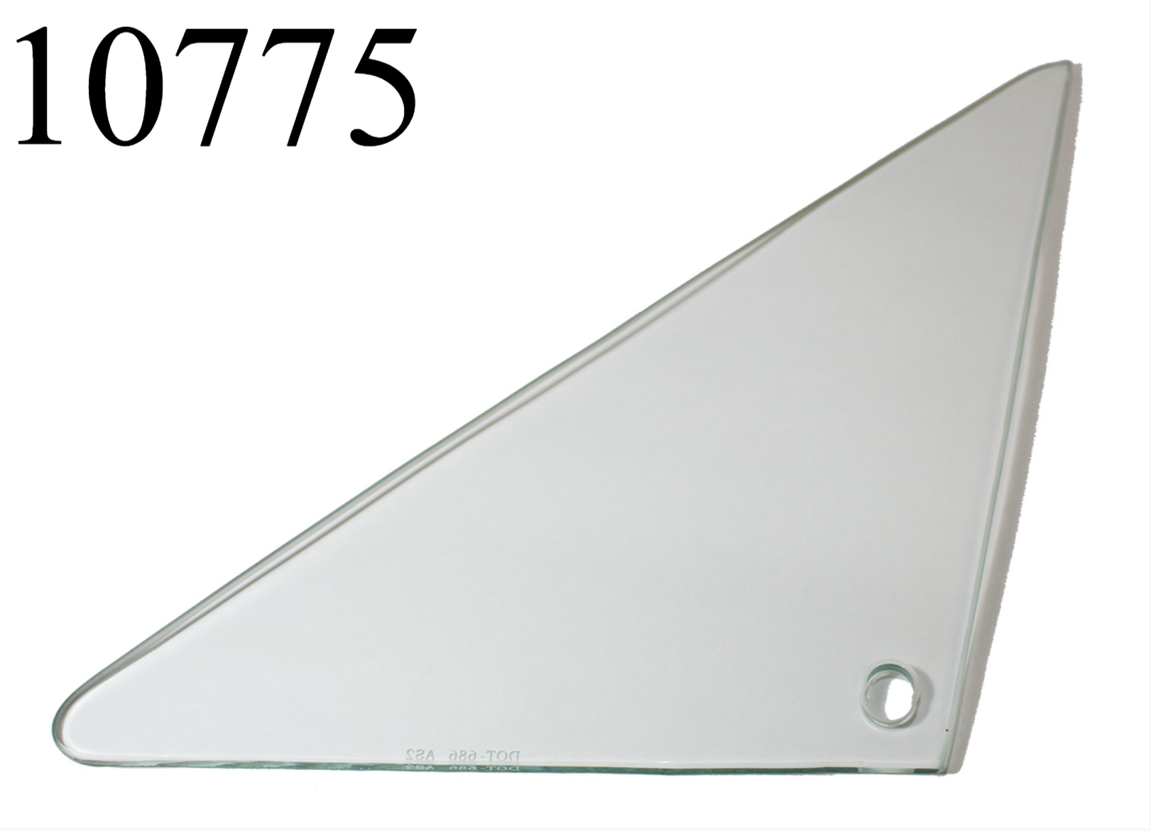 1966 1967 GM A Body Coupe & Convertible Left Vent Glass Window Clear A ...